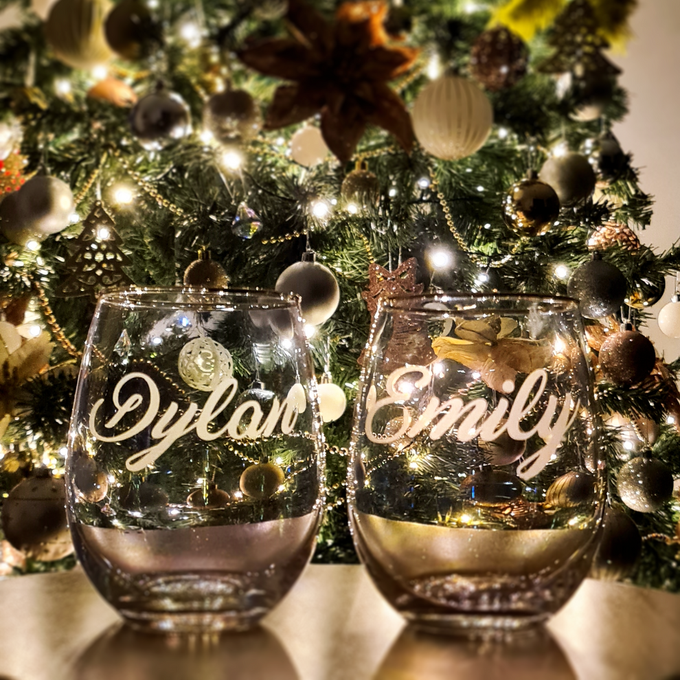Etched Lustre Glassware – Stick Around